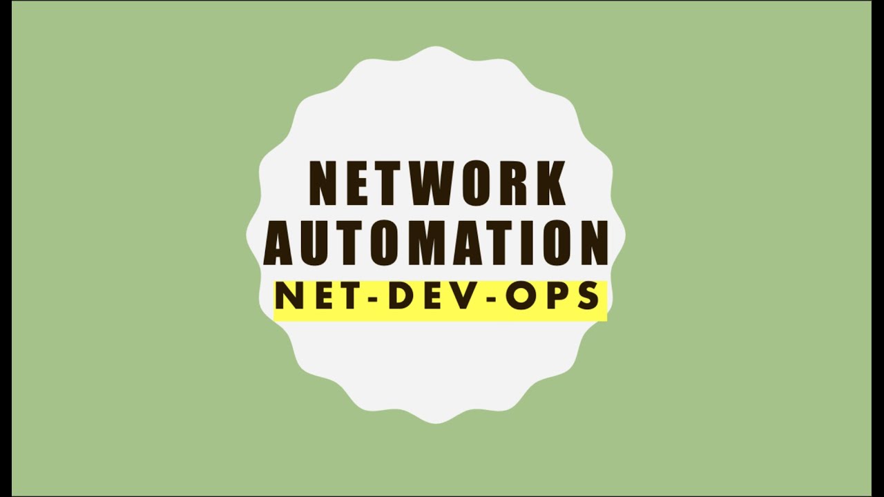 Network Automation Netdevops Using Devnet Sandbox Youtube 8699