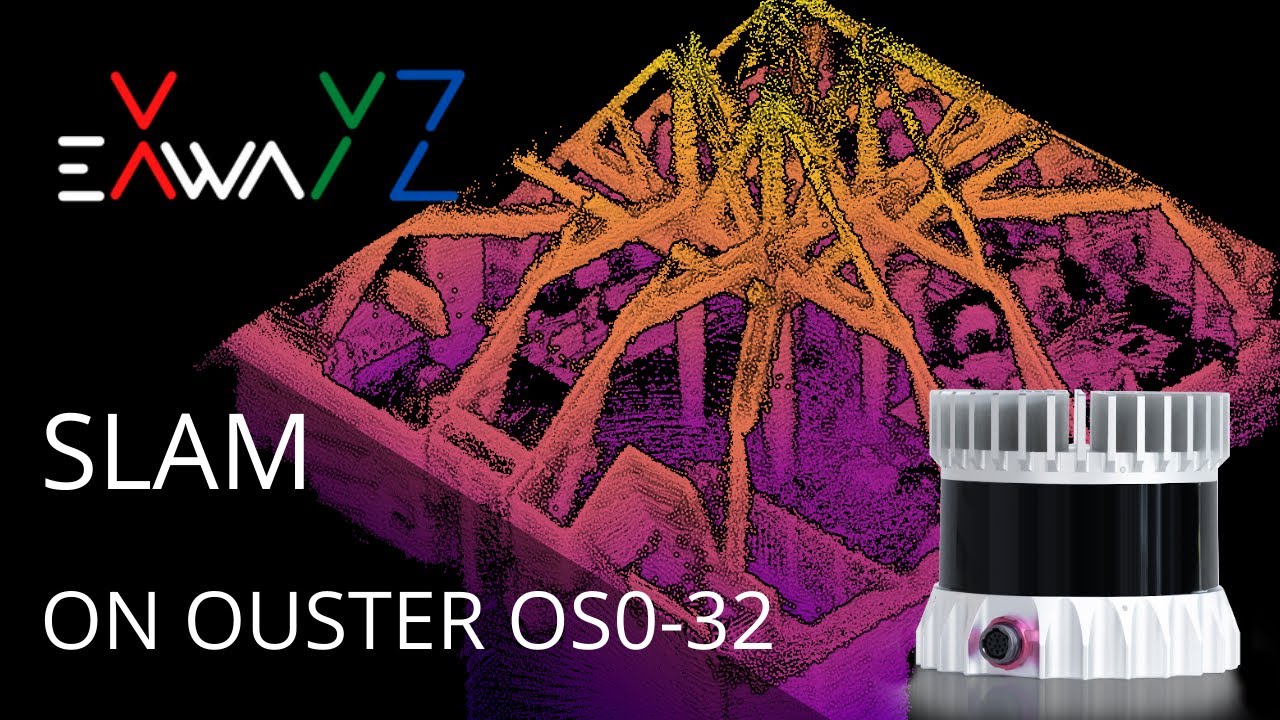 Live SLAM test on Ouster OS0-32 - YouTube