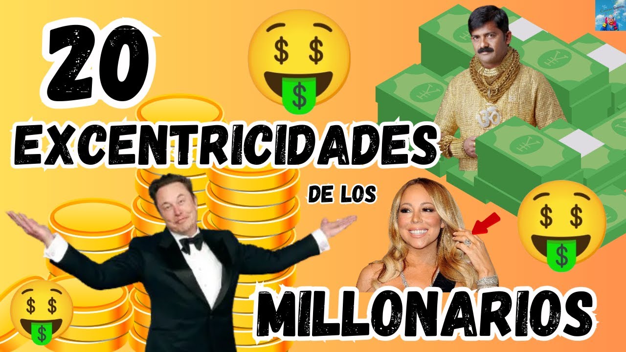 20 EXCENTRICIDADES MILLONARIAS que NO CONOCÍAS 🤯🤪💵 - YouTube