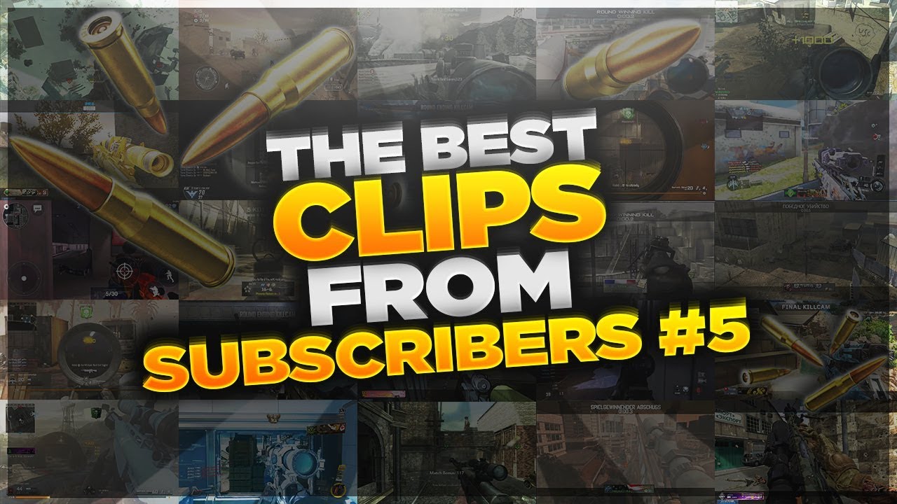 BEST TRICKSHOTS & SNIPER CLIPS FROM SUBSCRIBERS #5 - YouTube