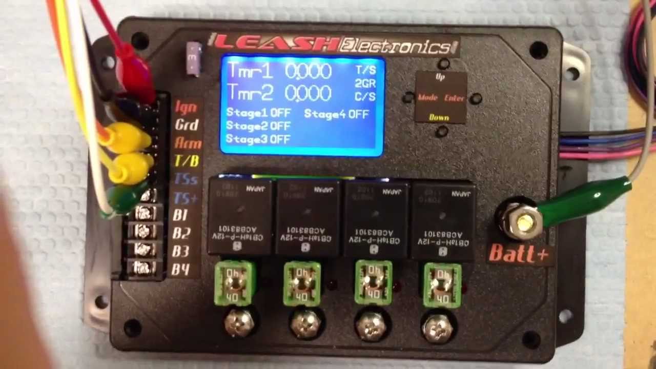 New ProMod 4 stage nitrous timer - YouTube