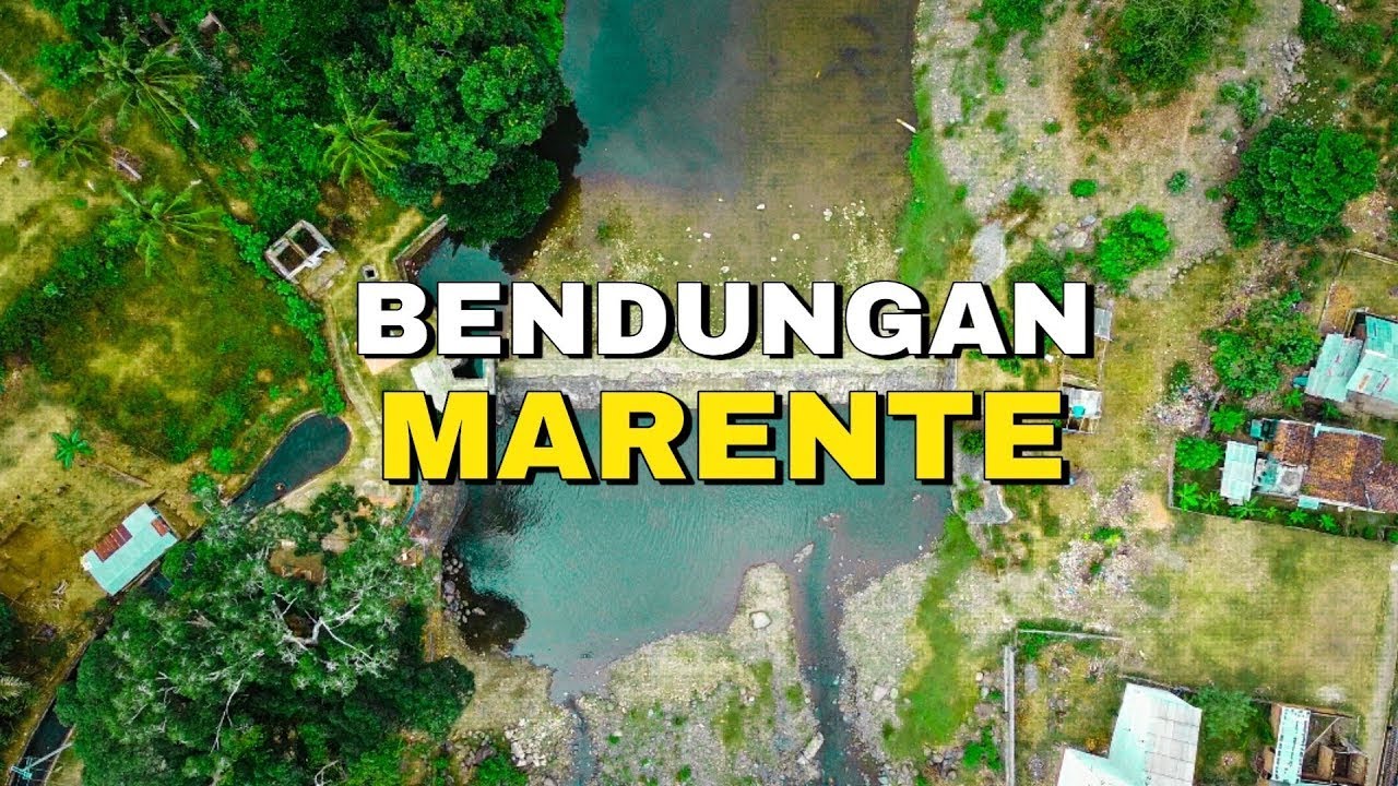 BENDUNGAN MARENTE TEMPAT REKREASI TERLEGEND DI KECAMATAN ALAS - YouTube