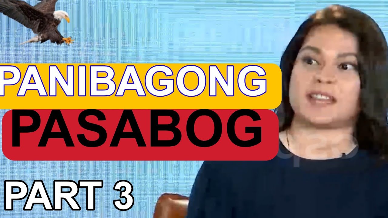 PART 3 PANIBAGONG PASABOG NI VP INDAY SARA - YouTube