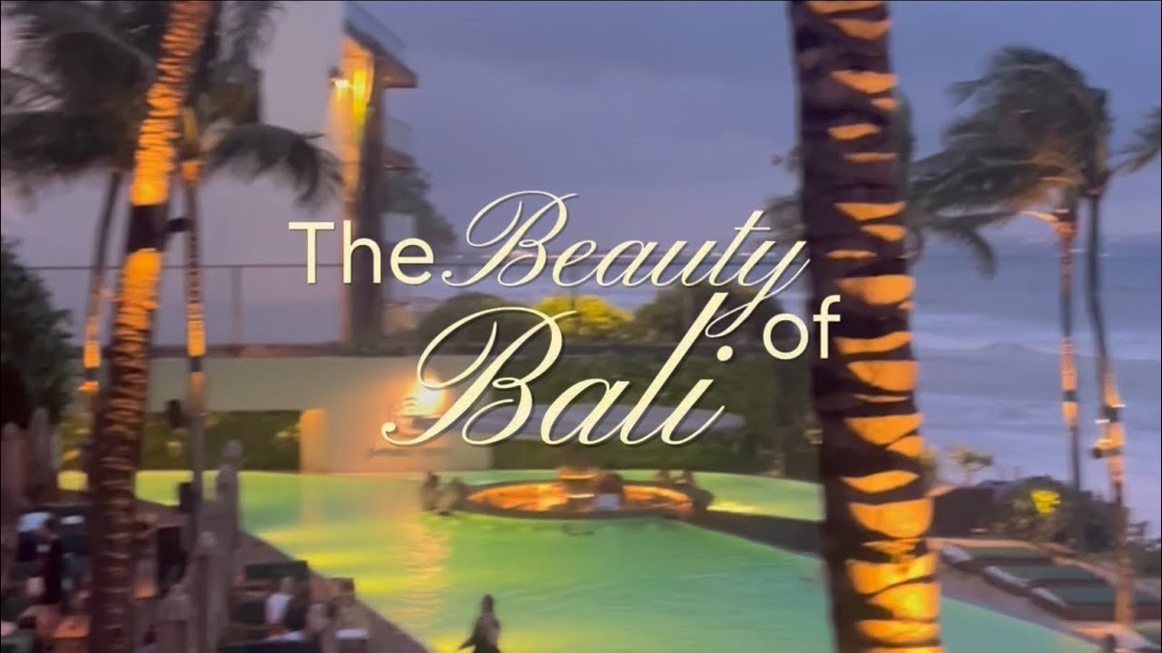 a bali story: island escape, from sunrise to sunset. 🪷🐚🌺 - YouTube