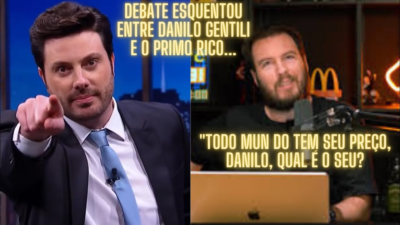 Olha O Que Danilo Gentili Falou Pro Primo Rico Sobre Dinheiro Danilo