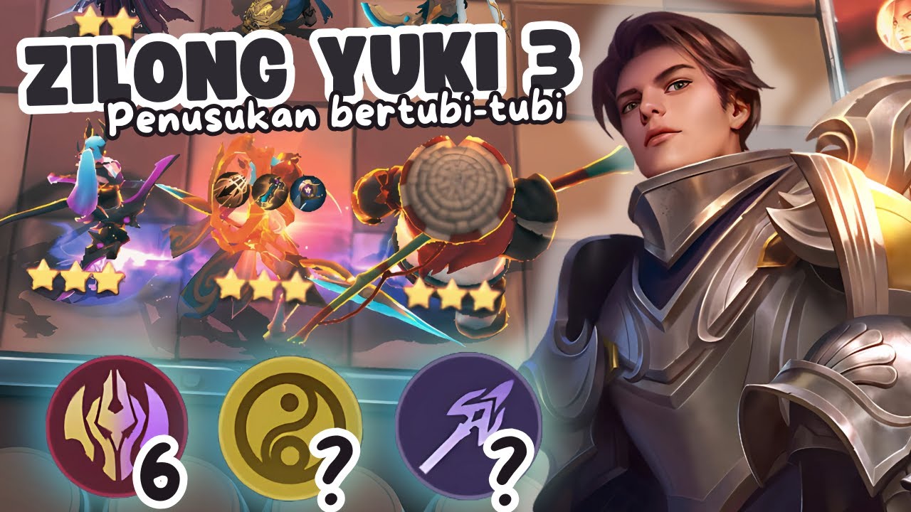 HYPER ZILONG YUKI 3 IMMORTAL !!! PENUSUKAN BERTUBI-TUBI !!! MLBB MAGIC ...