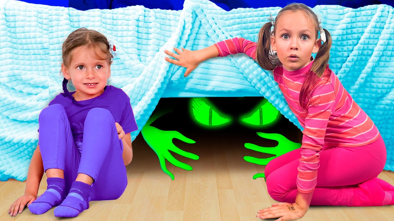 Bajo La Cama Con Maya Mary Y Mia Youtube