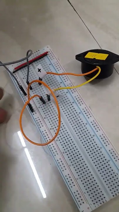 Electric buzzer system.Breadboard - YouTube