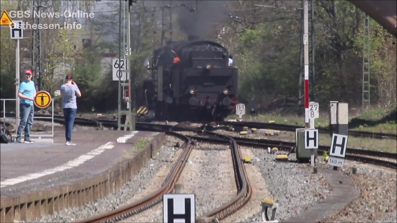 111 Jahre Bahnhof Treysa - Eisenbahnfreunde Treysa luden ein - YouTube