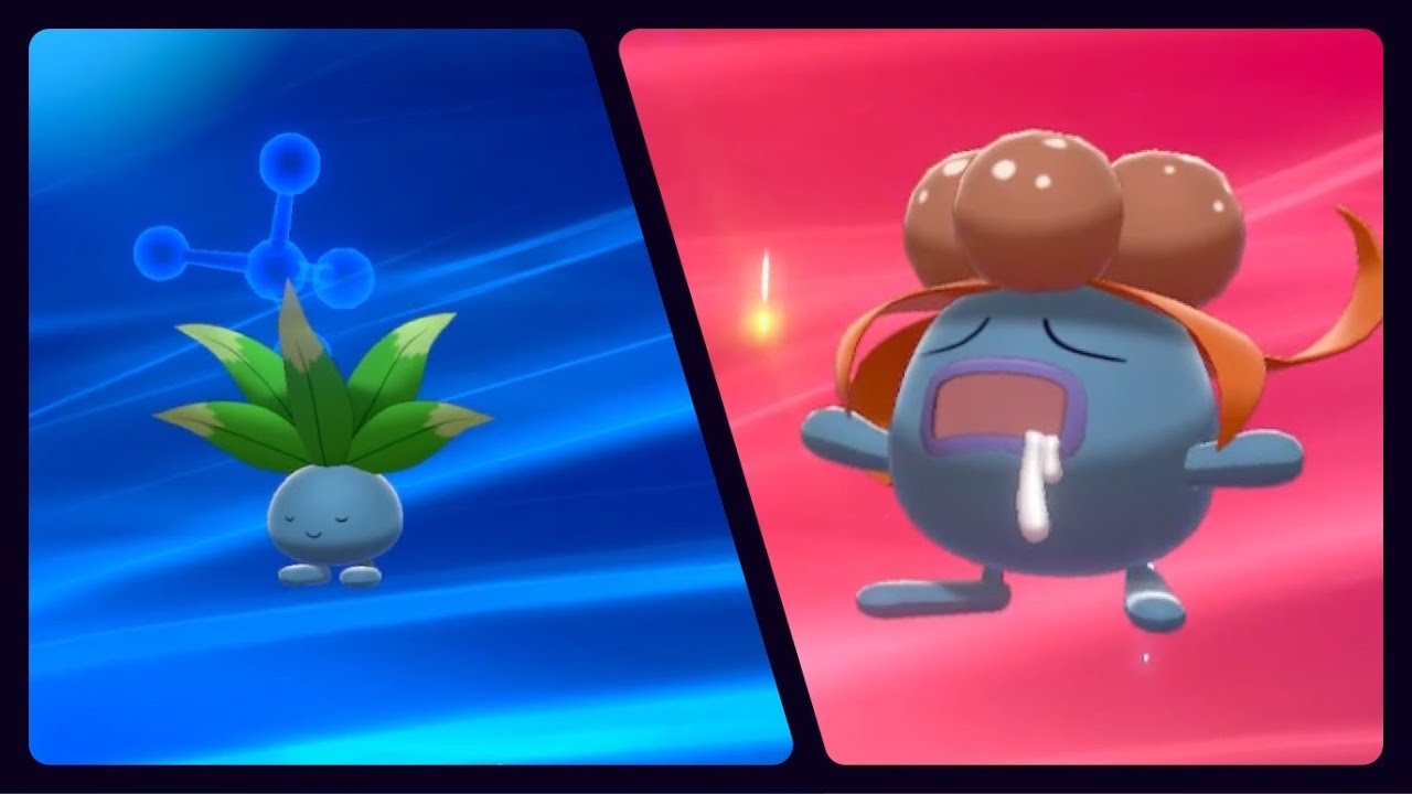 ODDISH EVOLVED INTO GLOOM (POKEMON SHIELD) - YouTube