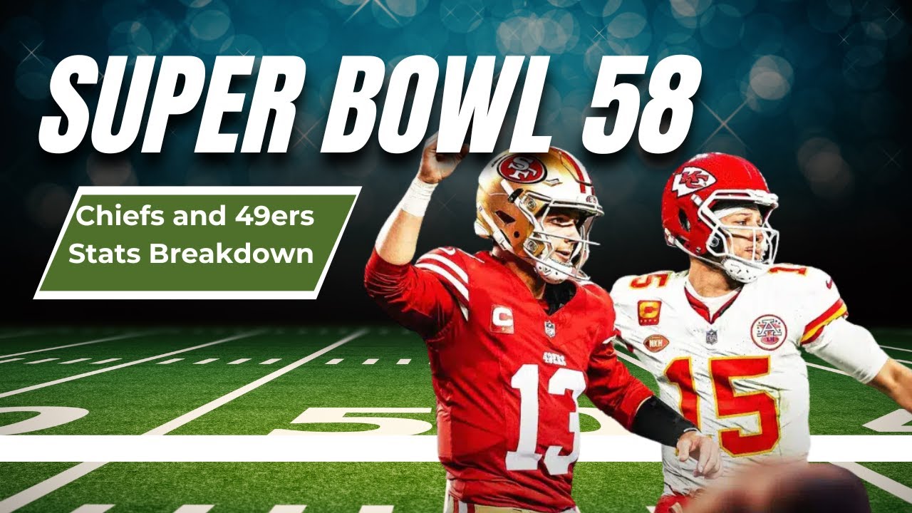 Super Bowl 58!!!! Chiefs and 49ers by the Numbers #superbowl #nfl - YouTube