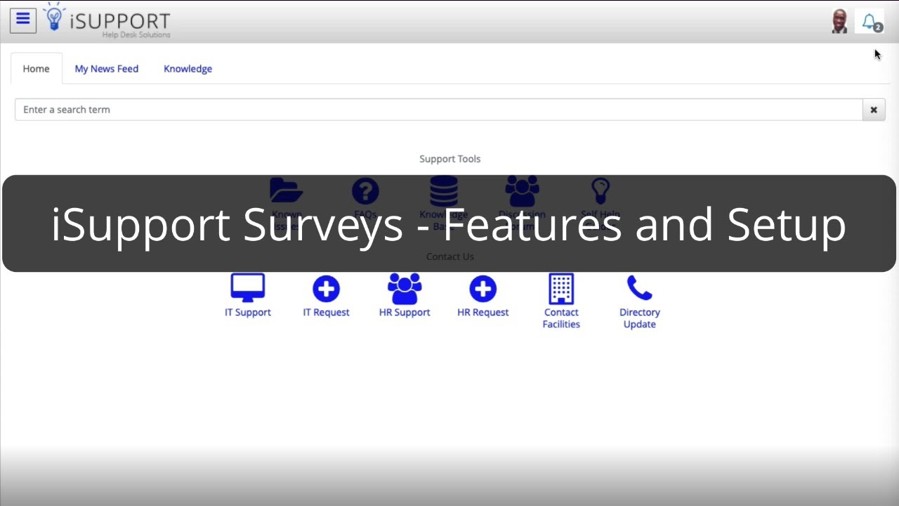 iSupport Surveys - Features and Setup - YouTube