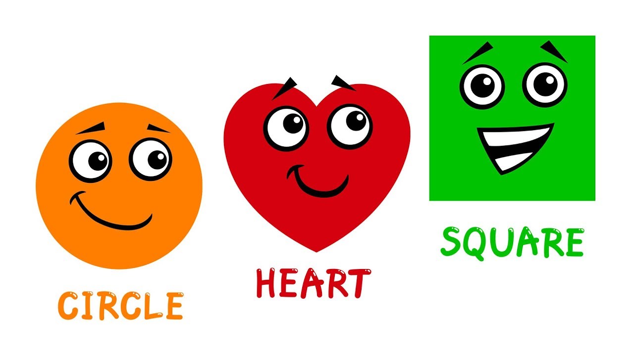 SHAPES | Let`s Learn Shapes With Funny animations - YouTube