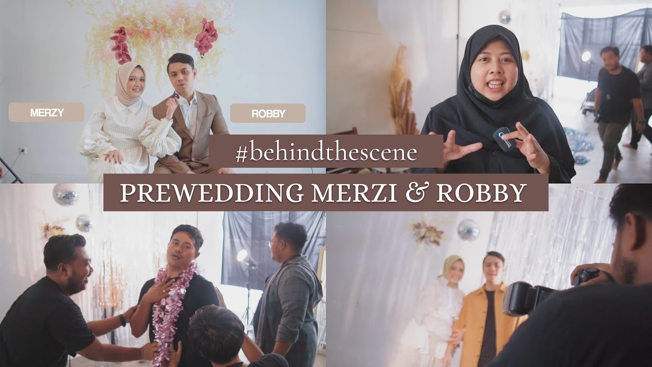 Merzi & Robby | Prewedding Behind The Scene #2 - YouTube