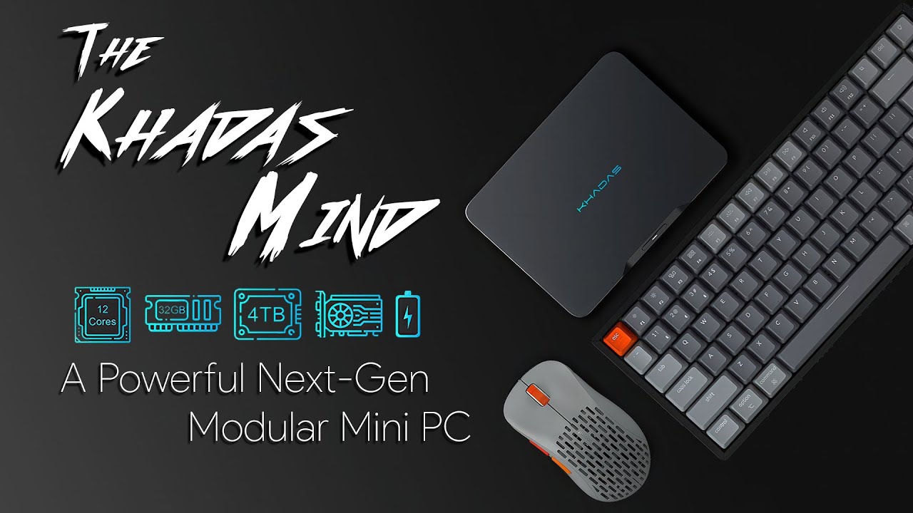The KHADAS MIND Is An All-New Powerful Next-Gen Modular Mini PC! Hands-On - YouTube