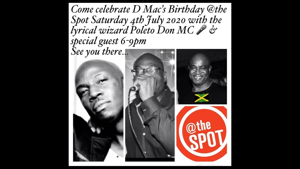 D MAC BDAY BASH @THESPOT FT POLETO DON & MC HOLLYWOOD 5th Avenue PART ...