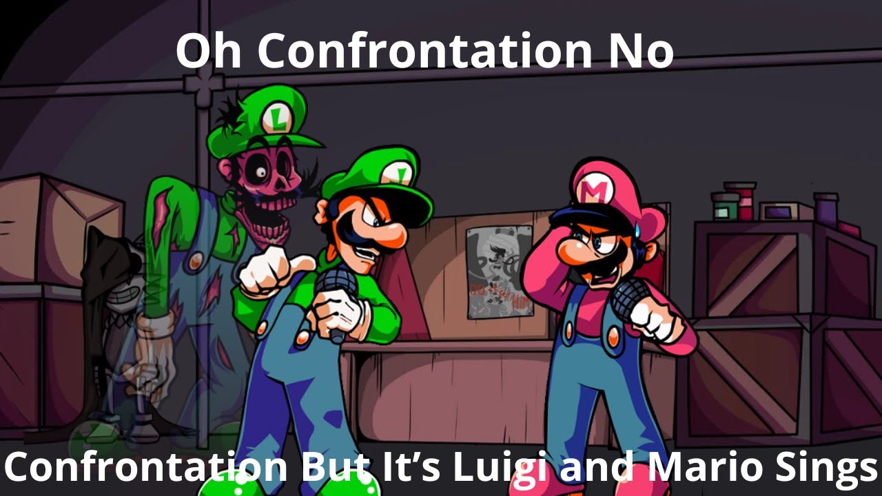 FNF | Oh-Confrontation-No | Confrontation But it's Oh God No Cast Sings ...