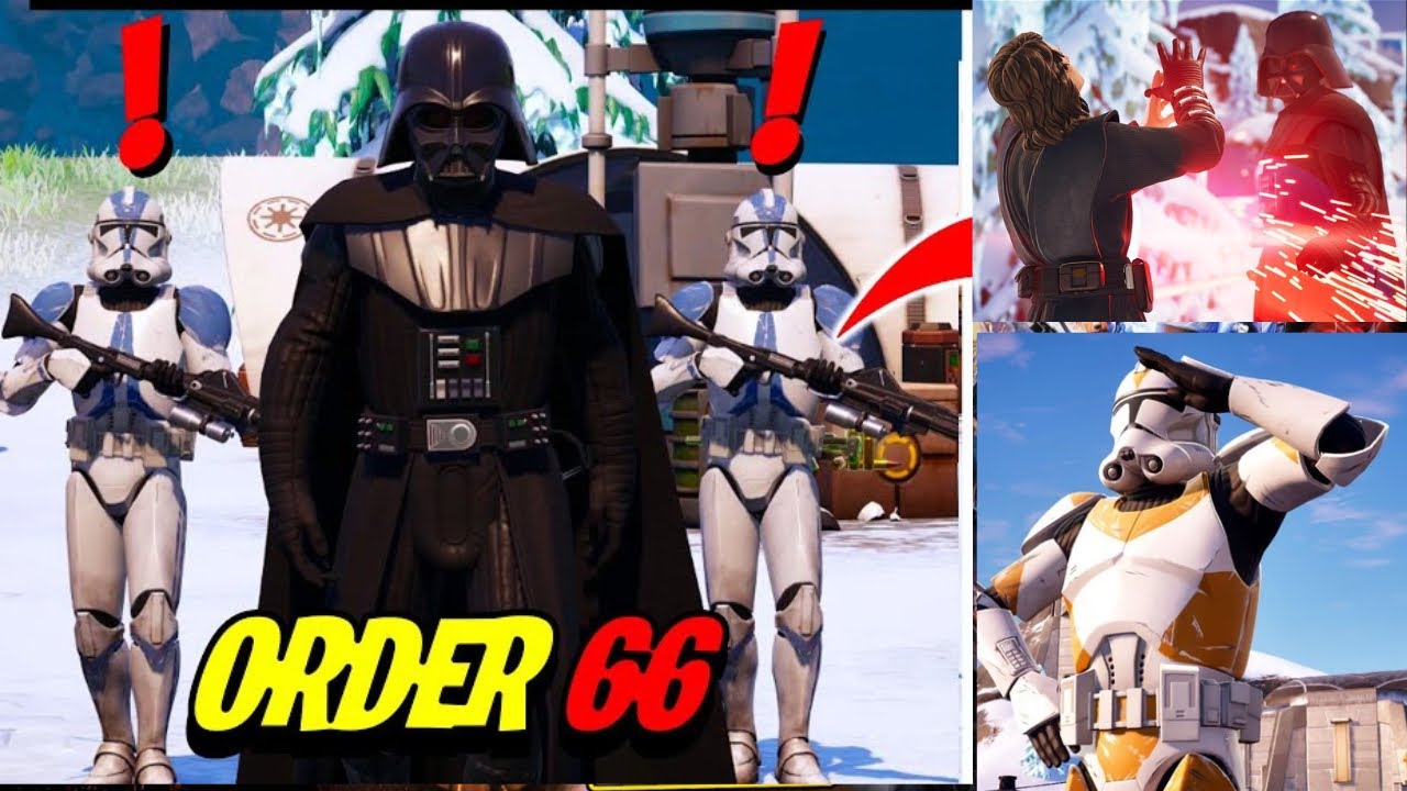 The time has come! (Order 66 Fortnite) - YouTube