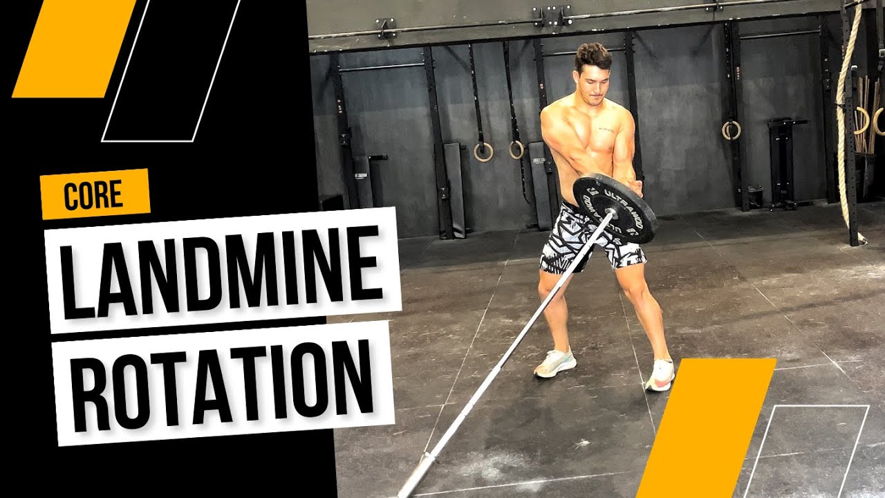 Landmine Rotation - YouTube