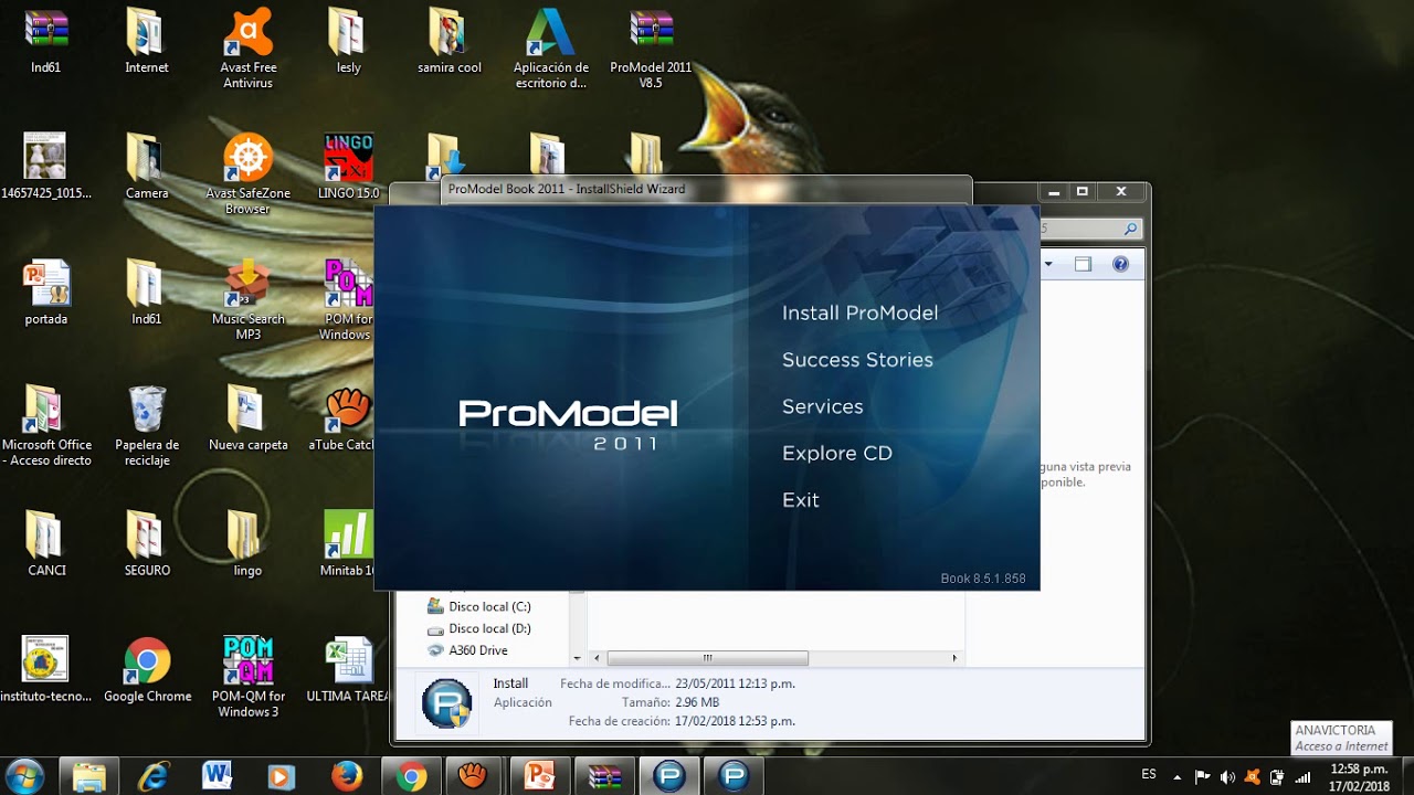 TUTORIAL DE LA INSTALACIÓN DE PROMODEL - YouTube