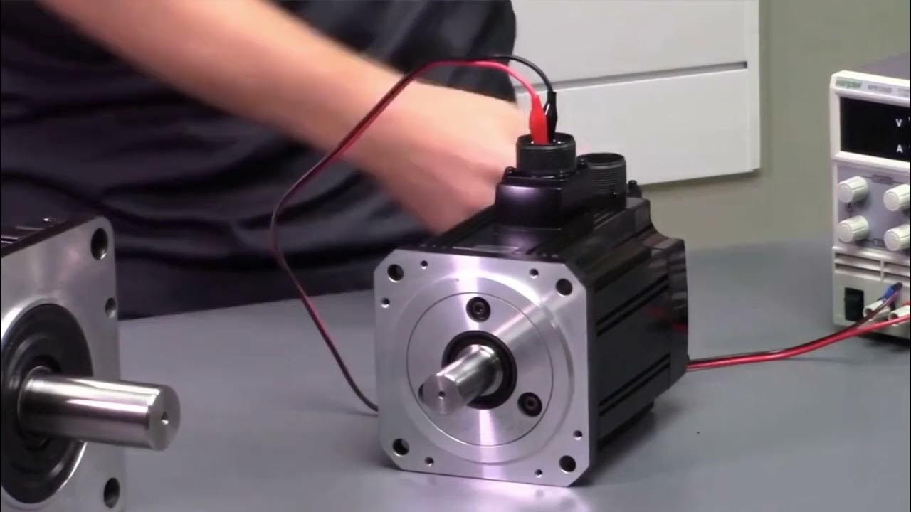DC Servo Motor: Working Principle, Pros ＆Cons, Speed Adjustment Methods and Application - YouTube