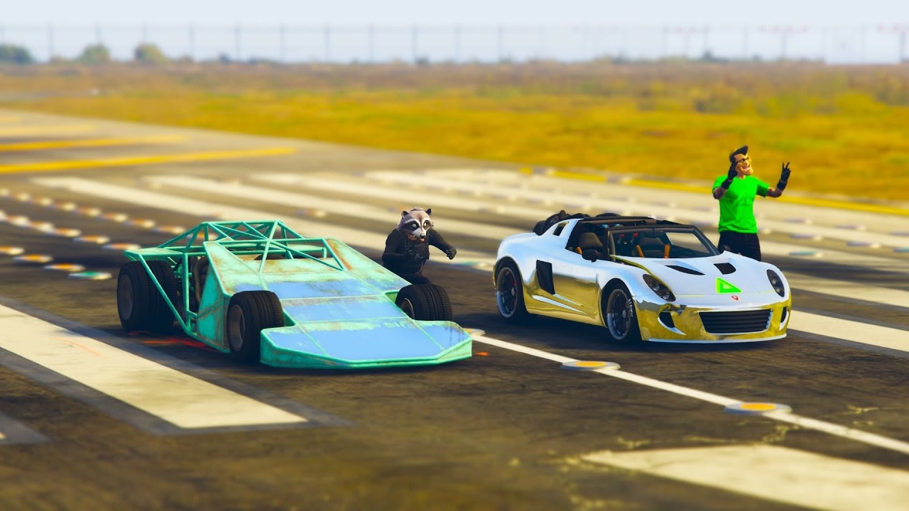 ROCKET VOLTIC VS BUGGY RAMPE - GTA 5 ONLINE - YouTube