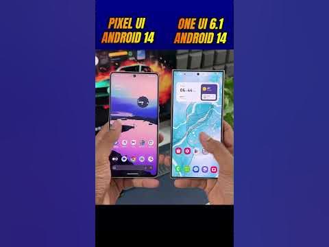 Which one is better ? One Ui 6.1 vs pixel Ui Android 14 Animation ...