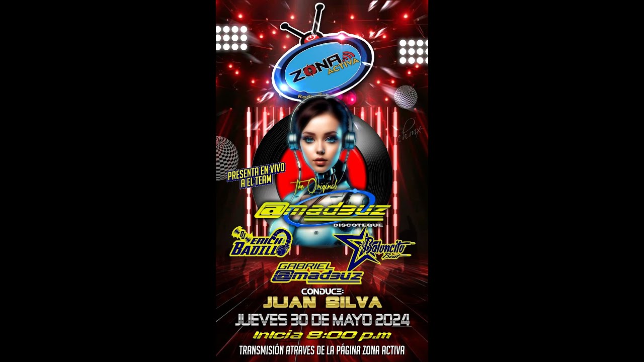 AMADEUZ DISCOTHEQUE ZONA ACTIVA RADIO DJ ERICK BADILLO LINK DE DESCARGA - YouTube