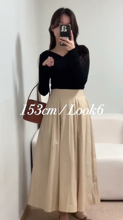 153cm • 키작녀 봄코디 총집합 💕 #룩북 #데일리룩 - YouTube