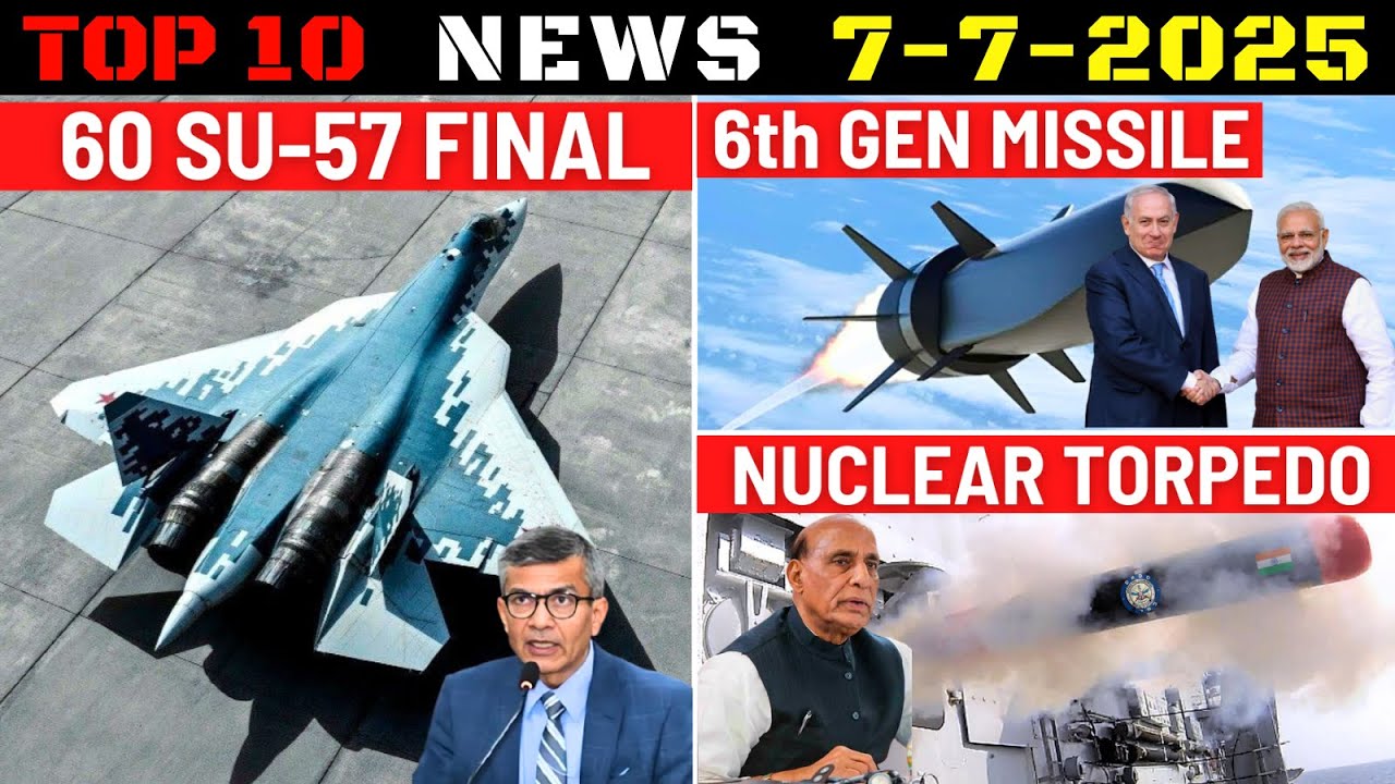 Indian Defence Updates : Su-57 Final,6th Gen Missile Offer,DRDO Nuclear ...
