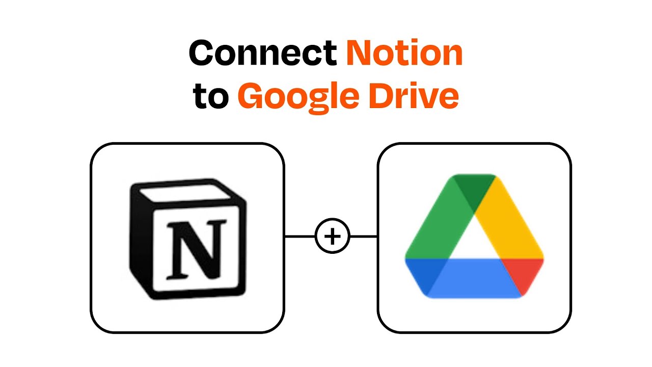 How to connect Notion to Google Drive - Easy Integration - YouTube