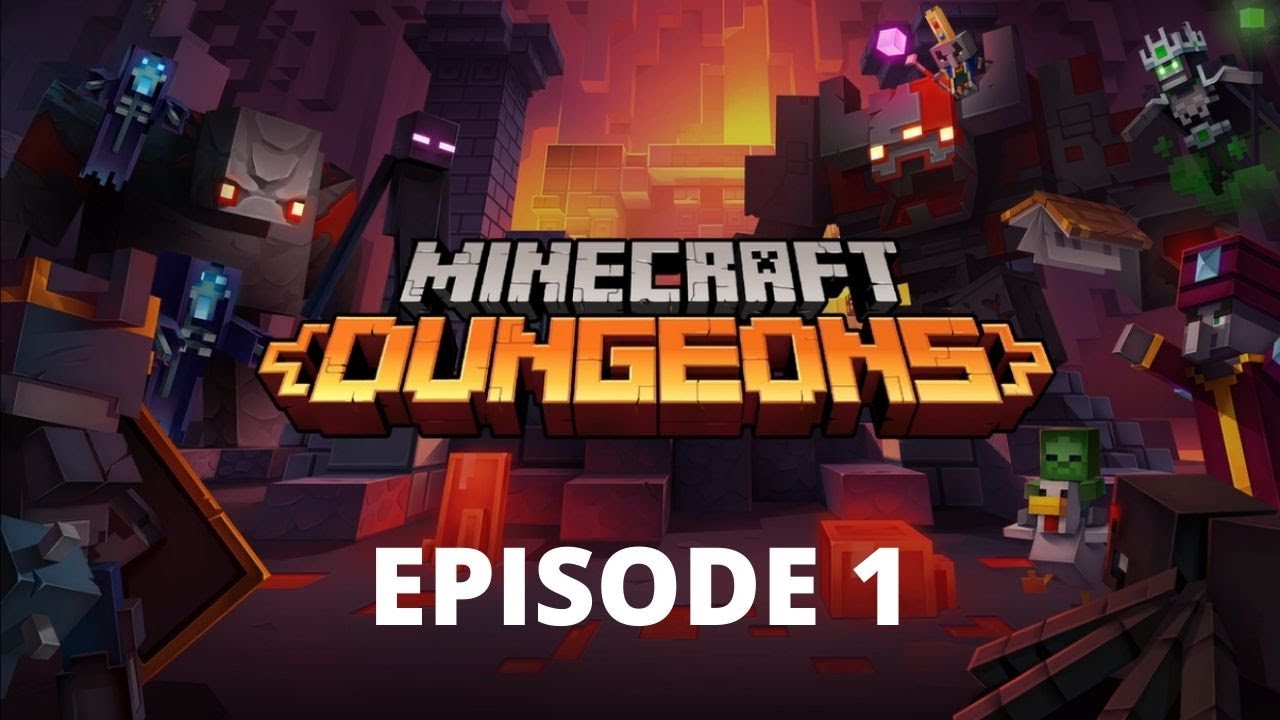 MINECRAFT DUNGEONS 2 PLAYER COUPLE PLAYTHROUGH - YouTube