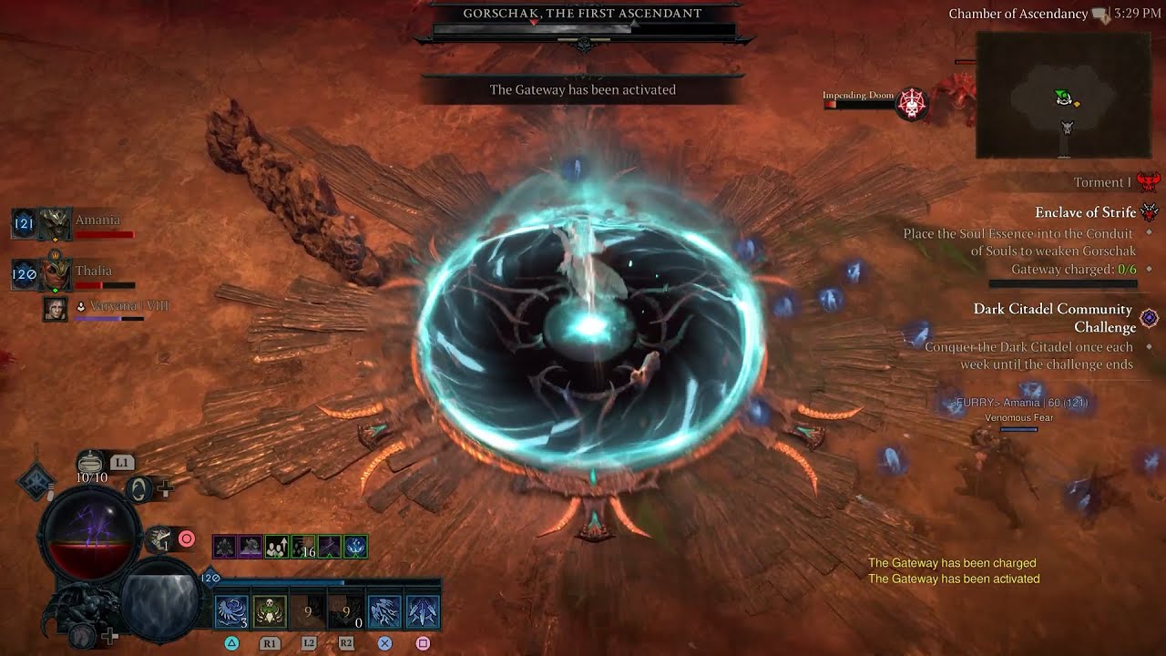 2 MAN "ENCLAVE OF STRIFE" DIABLO IV (GORSCHAK - THE FIRST ACENDANT BOSS ...