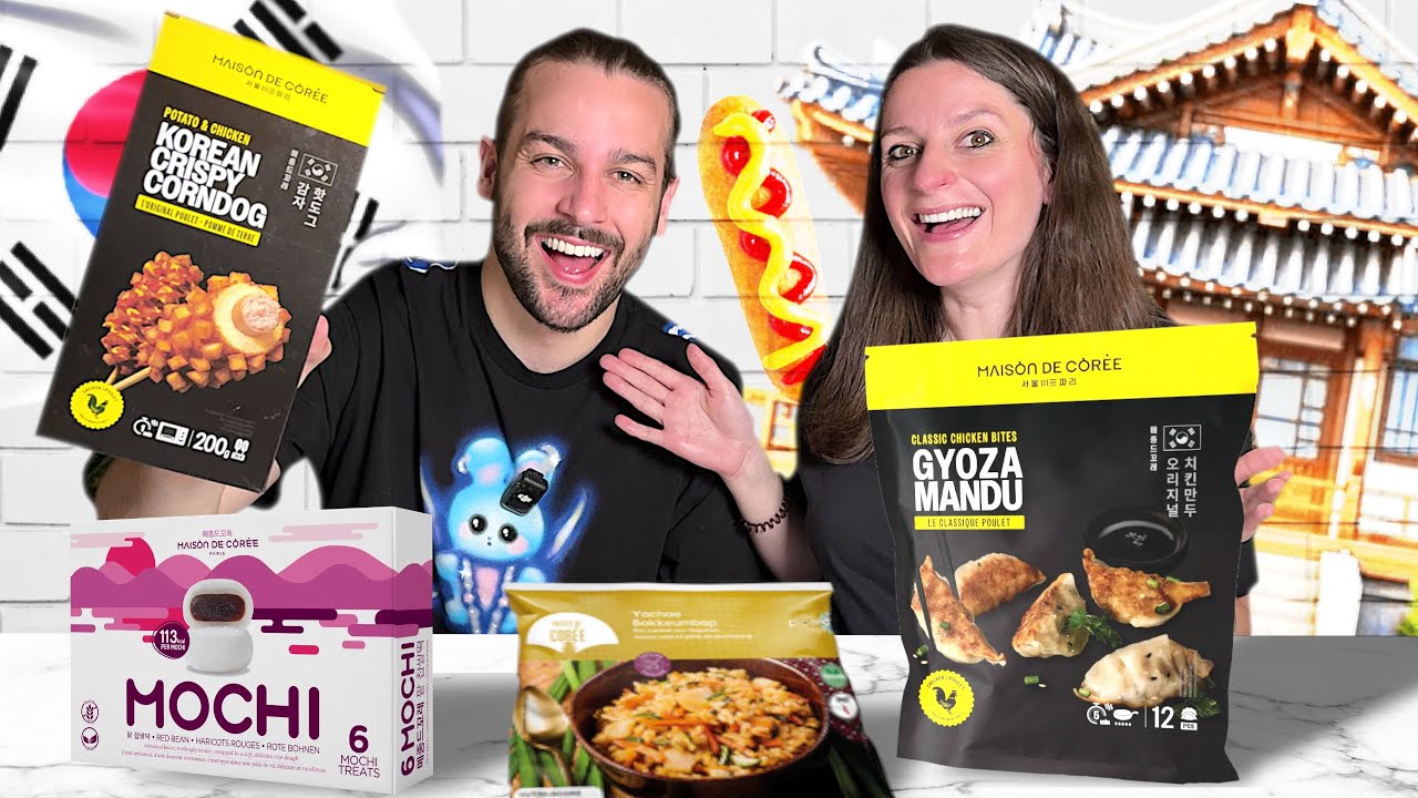 On MANGE des produits CORÉEN surgelés ! ( Maison de Corée trop bon ...