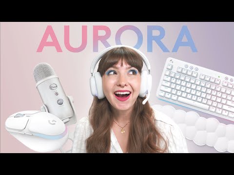 En drömlik kollektion 🦄 - Logitech Aurora Collection