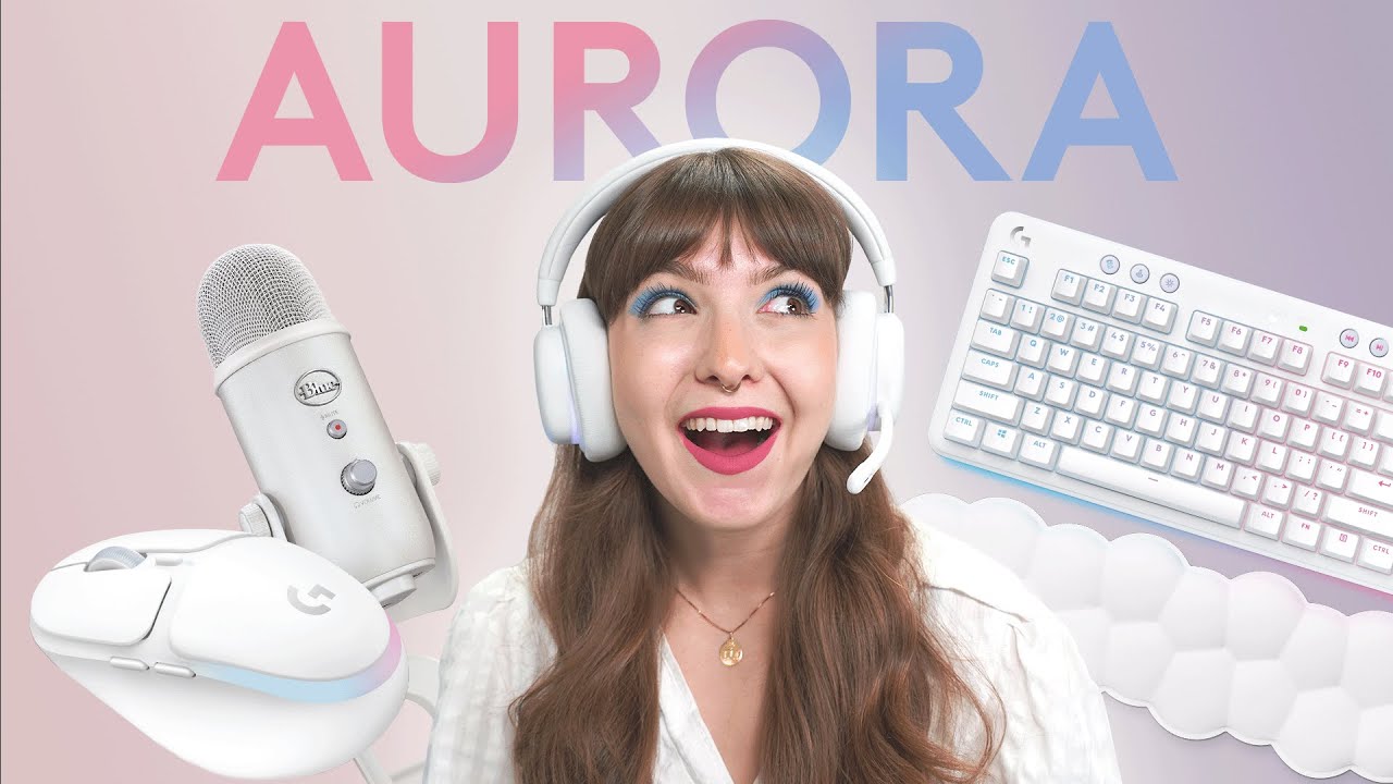 En drömlik kollektion 🦄 - Logitech Aurora Collection - YouTube