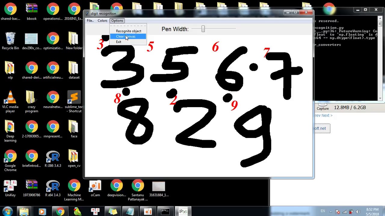 multi digit recognition - YouTube