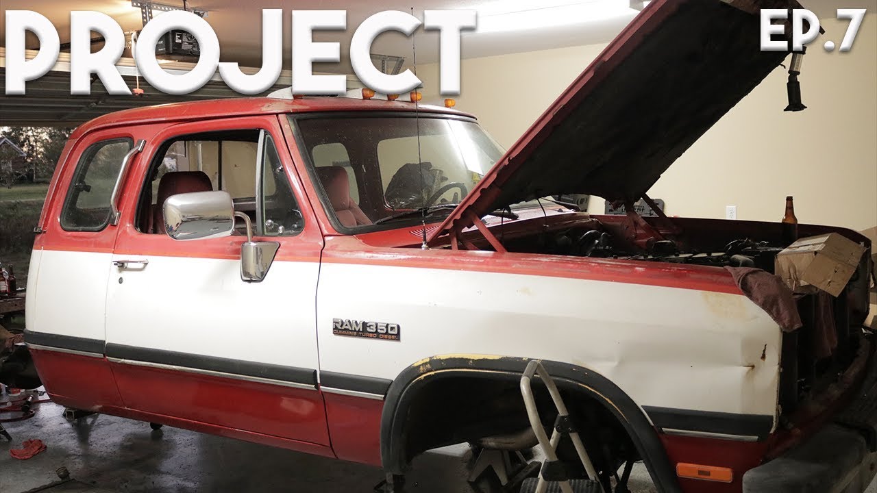 THE FIRST GEN 12 VALVE CUMMINS BUILD IS REALLY STARTING TO GROW ON ME ...