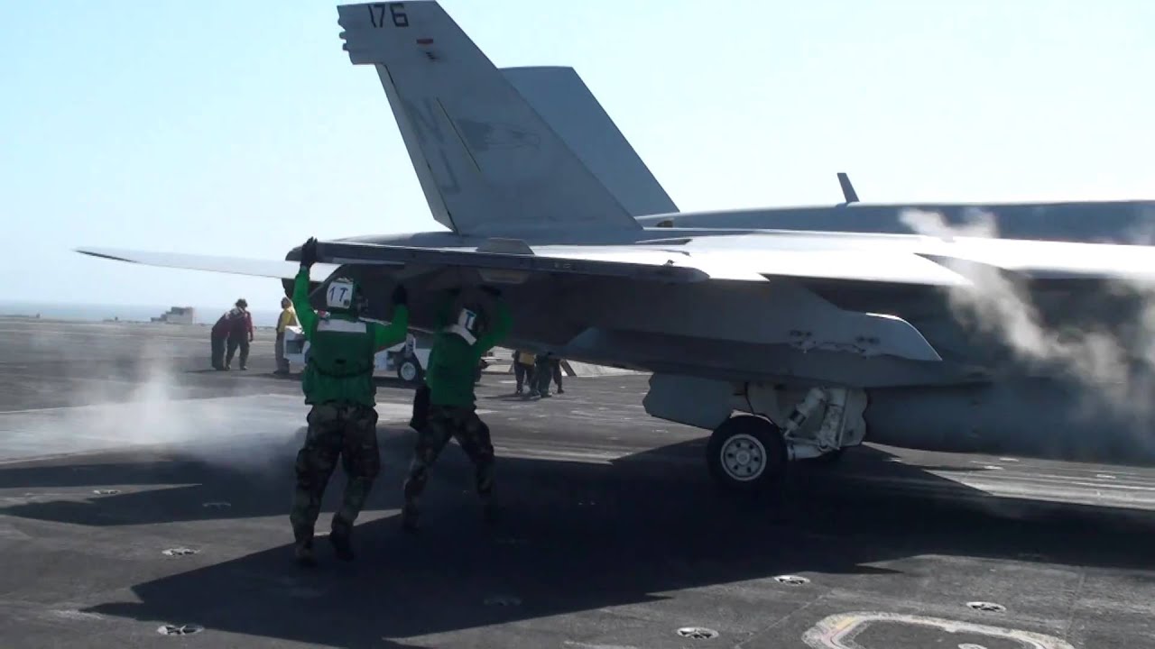 USS Nimitz Catapult Takeoff Operations - YouTube