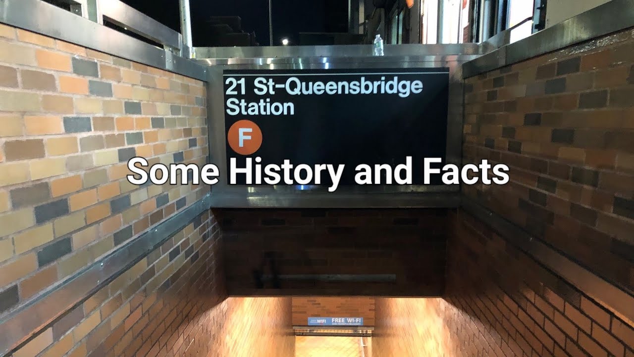 21 St-Queensbridge Station (F) Some History and Facts - YouTube