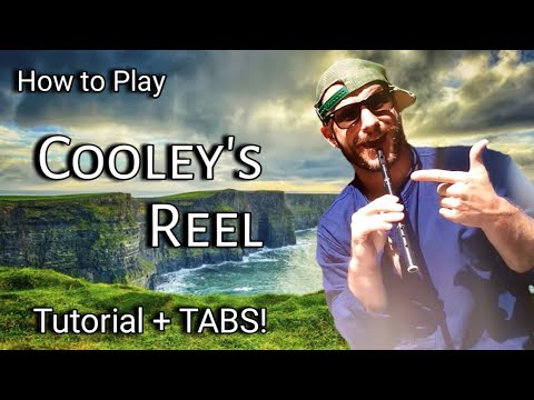 COOLEY'S REEL Tin Whistle Tutorial + TABS!! - YouTube