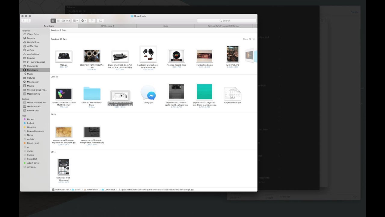 Mac Quick Look - YouTube