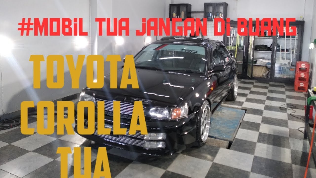 Detailing Toyota Corolla Tua biar kinclong - YouTube