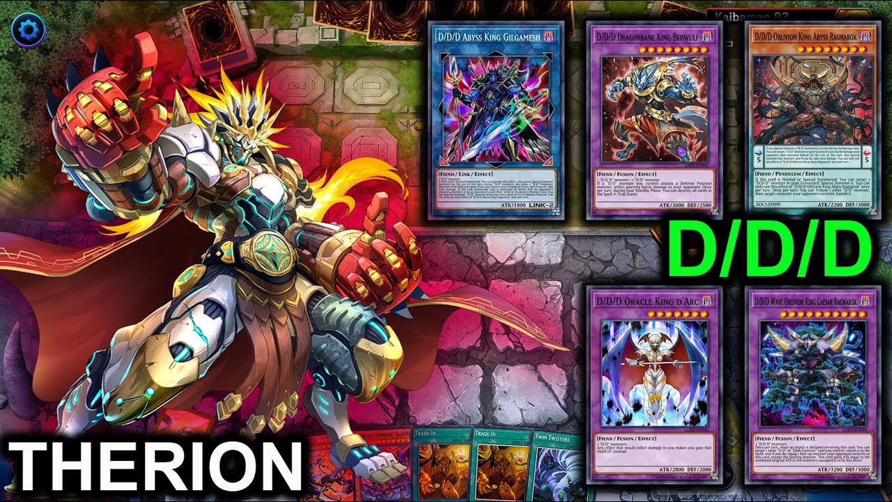 Deck Therion Có Thể Thắng Được Deck D/D/D Không Yugioh Master Duel ...