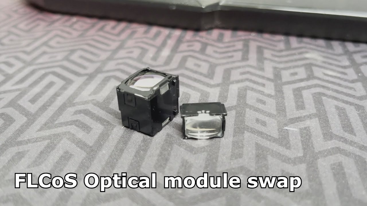 FLCoS with ECX333A Optics - YouTube