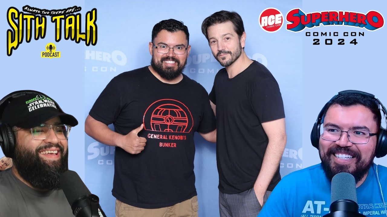 Sam Witwer, Diego Luna and MORE at Superhero Comic Con - YouTube