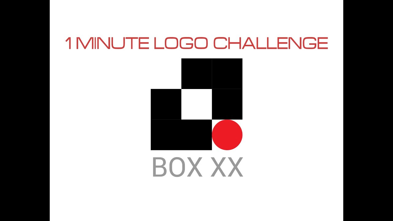 1 minute logo Challenge | Illustrator - YouTube