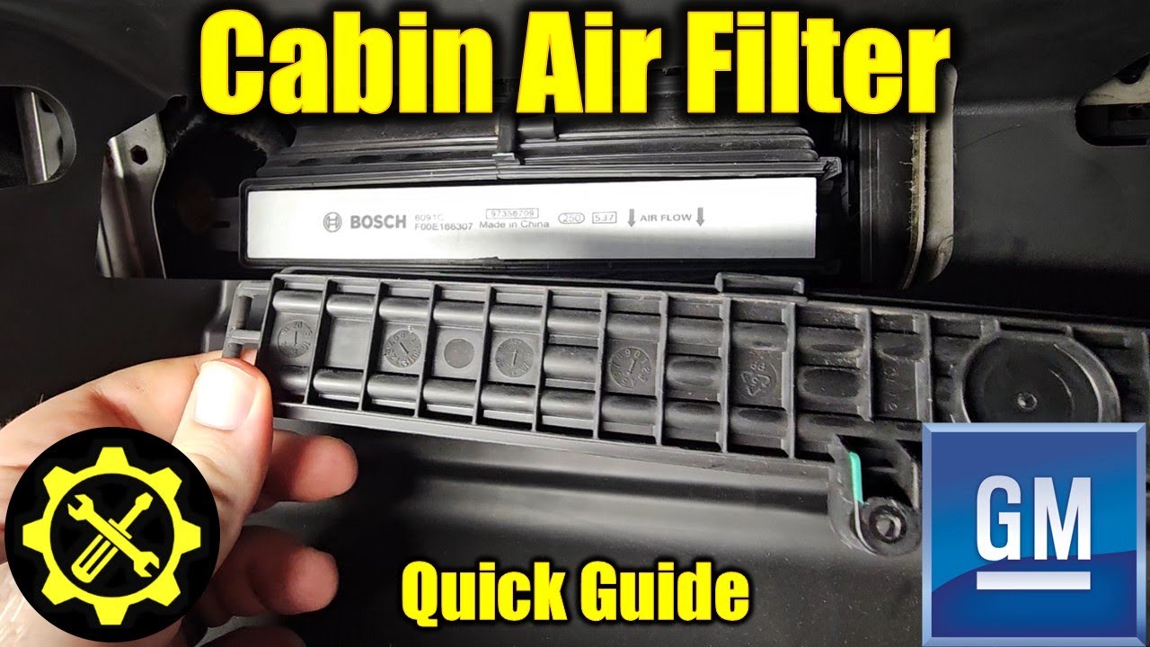 2018 Traverse Cabin Air Filter
