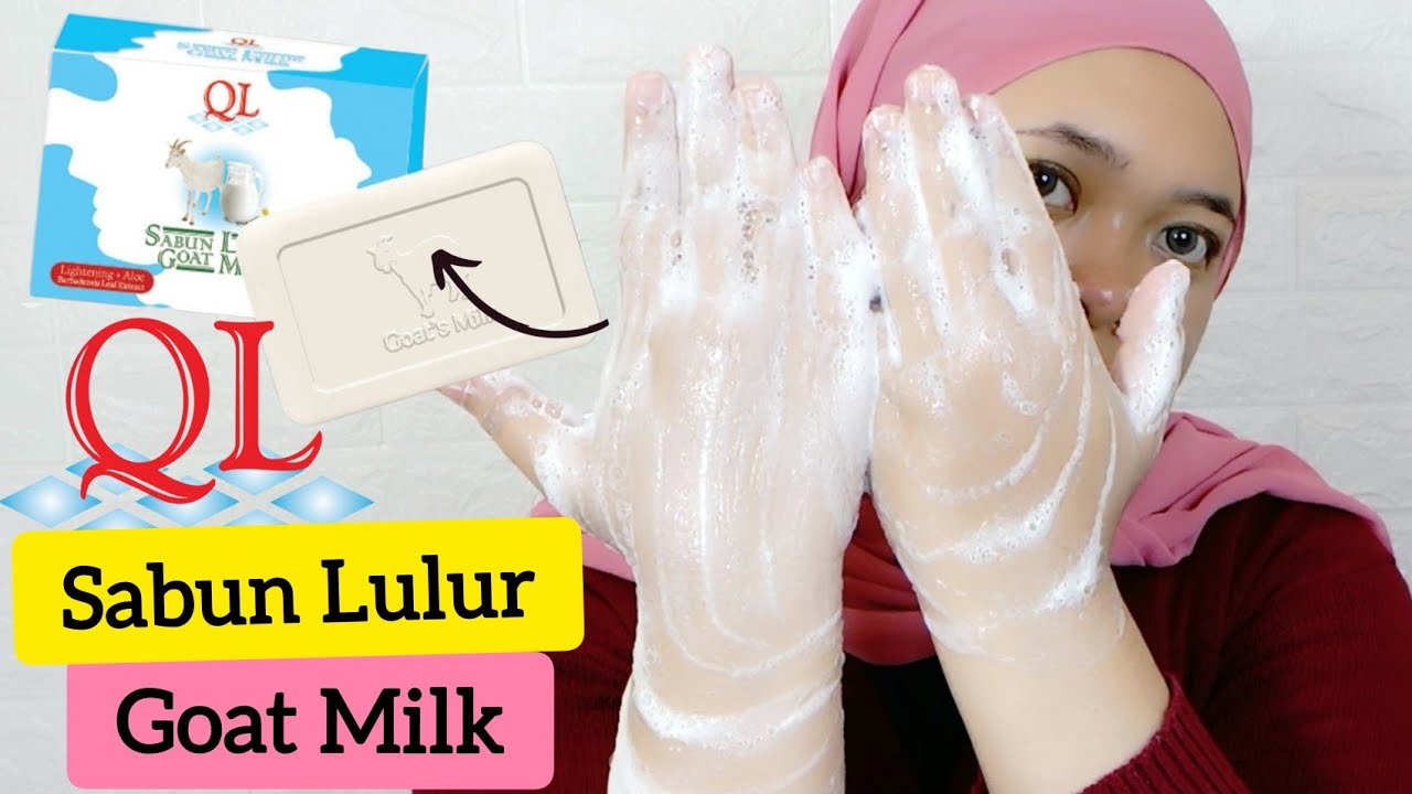 Review QL Cosmetic Sabun Lulur Goat Milk | By Vapinka Makeup - YouTube