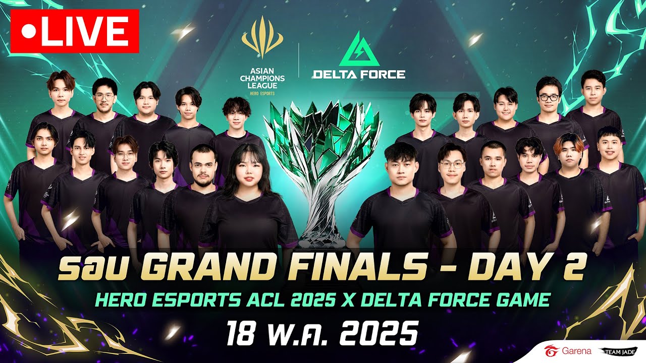 [TH] HERO ESPORTS ACL Delta Force 2025 - Finals DAY 2 | 18 พ.ค. - YouTube